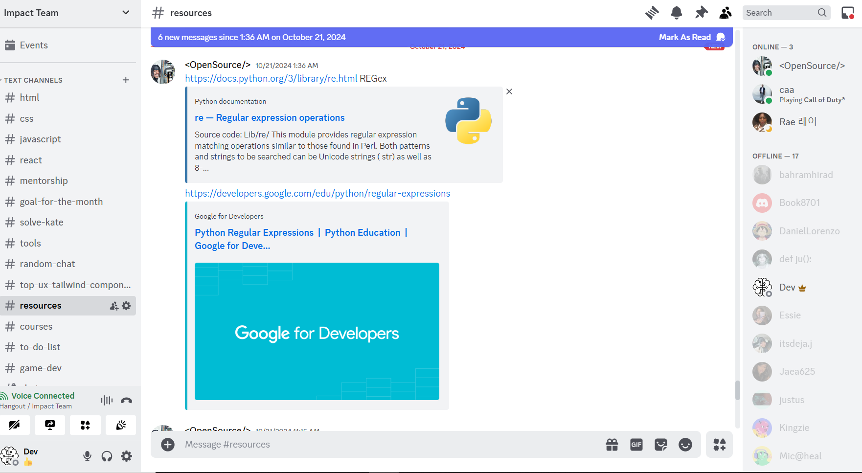 Impact Team | Community for Aspiring Developers